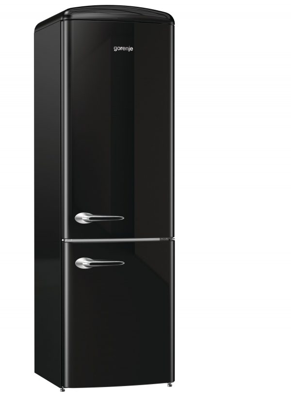 Gorenje Retro Fridge Freezer 3 Drawers A+++ Black - Centro Casalinga Malta